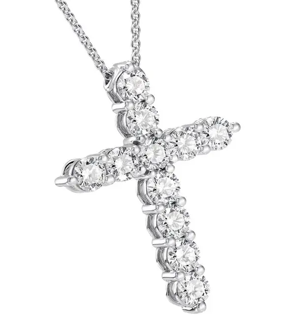 Graff Diamond Cross Pendant Necklace