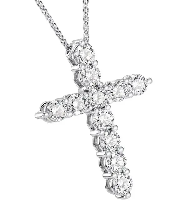 Graff Diamond Cross Pendant Necklace