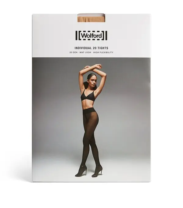 Wolford Individual 20 Tights - Beige