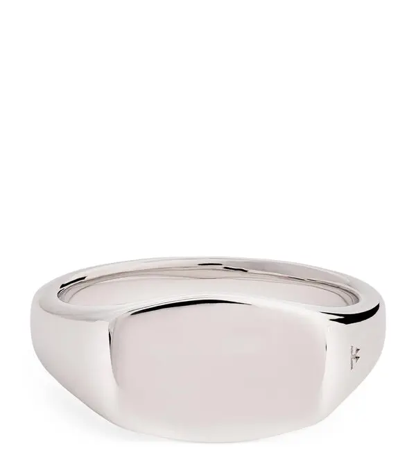 Tom Wood Sterling Cushion Ring - Silver