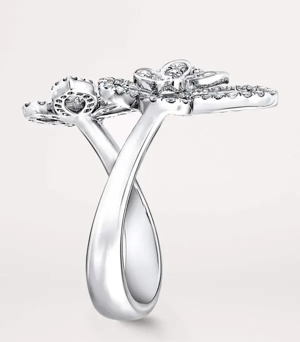 Graff Diamond Butterfly Ring In Gold