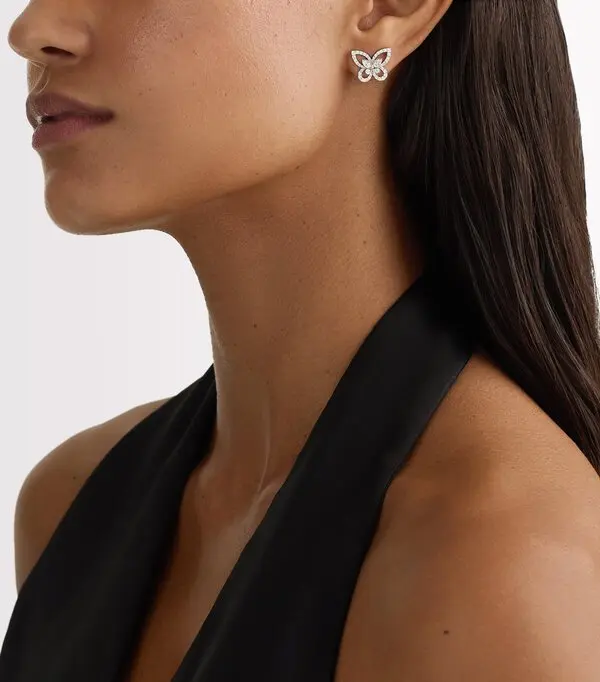 Graff Diamond Butterfly Stud Earrings