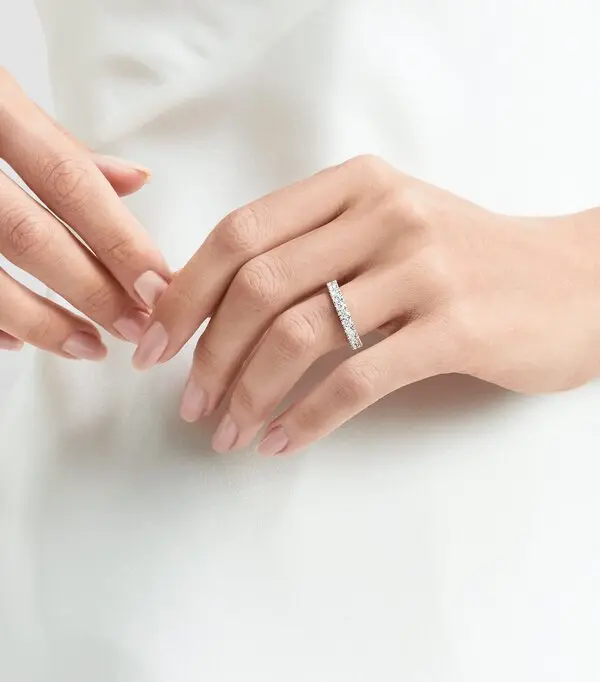Graff Platinum And Diamond Classic Eternity Ring