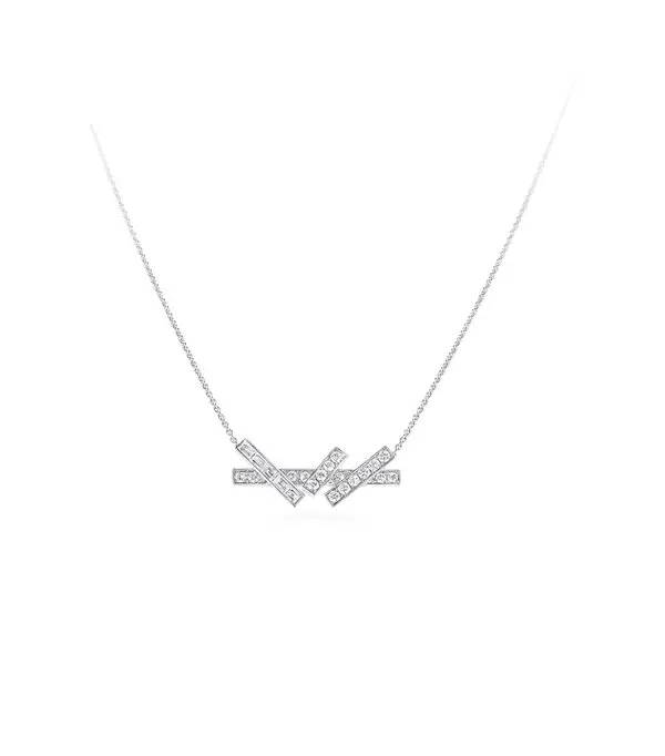 Graff Gold And Diamond Necklace - White