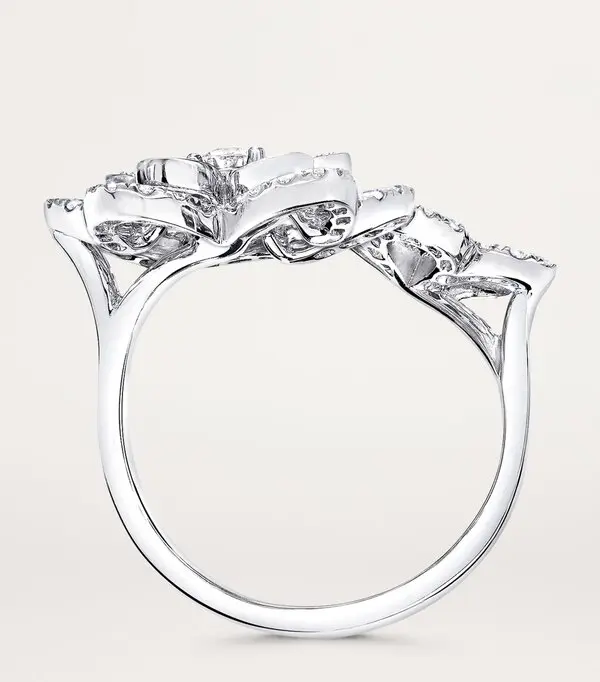 Graff Wild Flower Diamond Ring