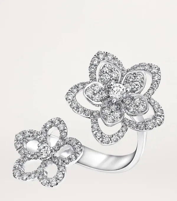 Graff Wild Flower Diamond Ring