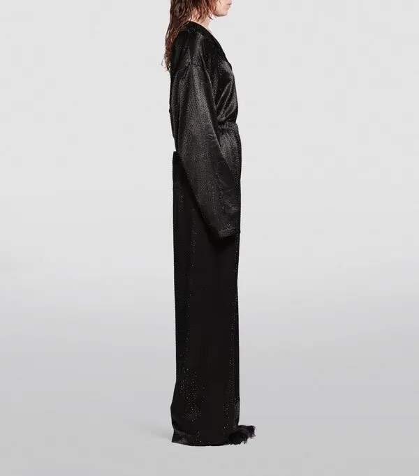 Balenciaga Embellished Pyjama Trousers