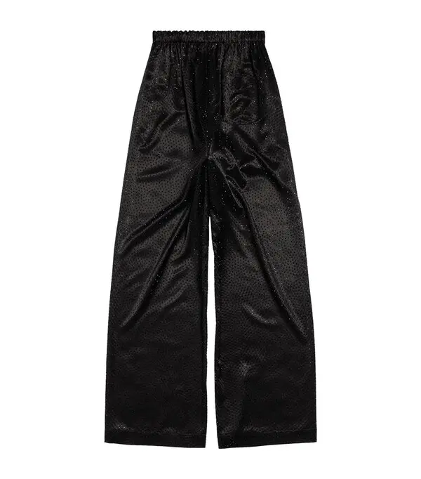 Balenciaga Embellished Pyjama Trousers