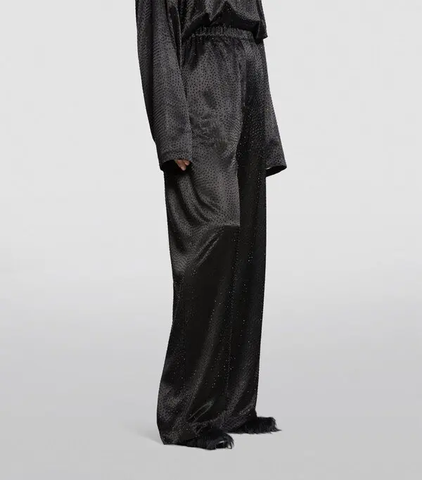 Balenciaga Embellished Pyjama Trousers
