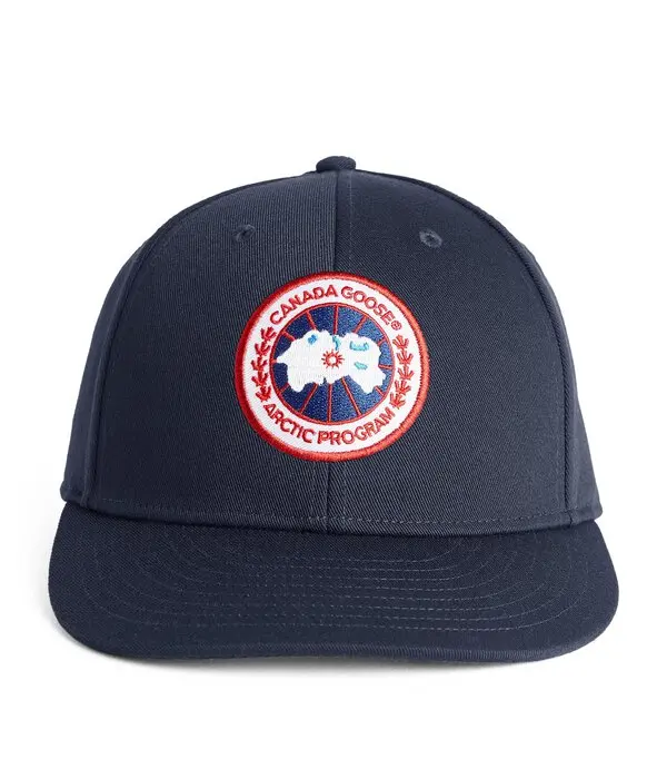 Canada Goose Logo Baseball Cap - Navy