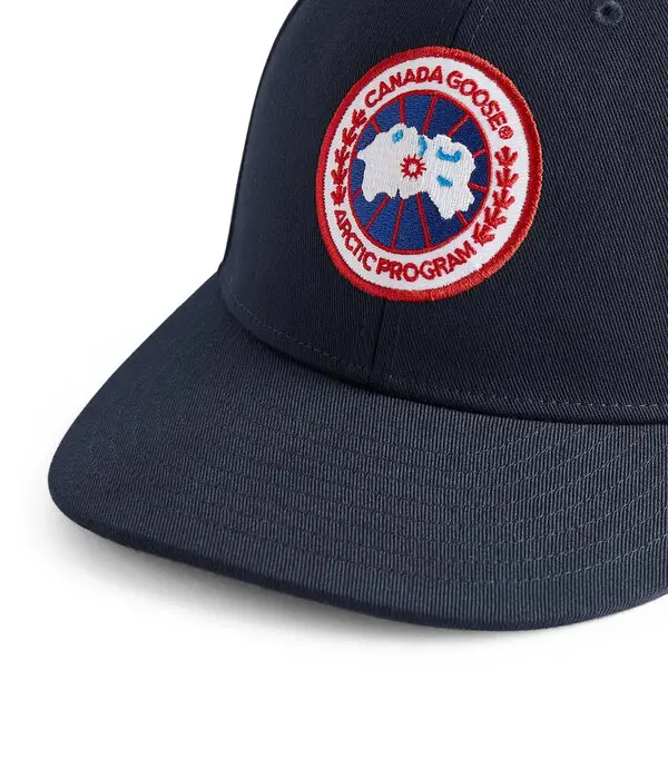 Canada Goose Logo Baseball Cap - Navy