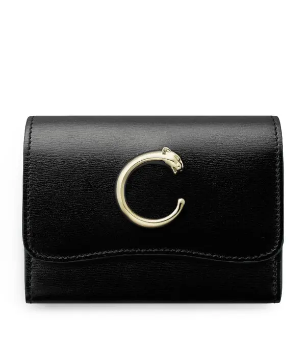 Cartier Leather Panthère De Wallet