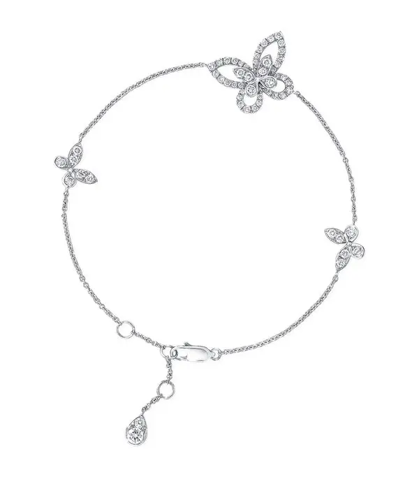 Graff Diamond Butterfly Bracelet - White