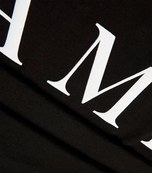 Amiri Logo T-shirt - Black