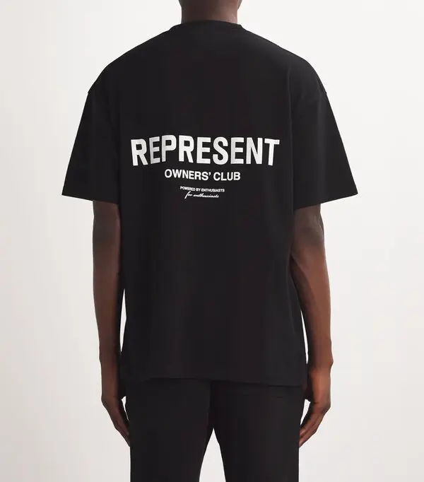 REPRESENT Owners Club T-shirt - Black