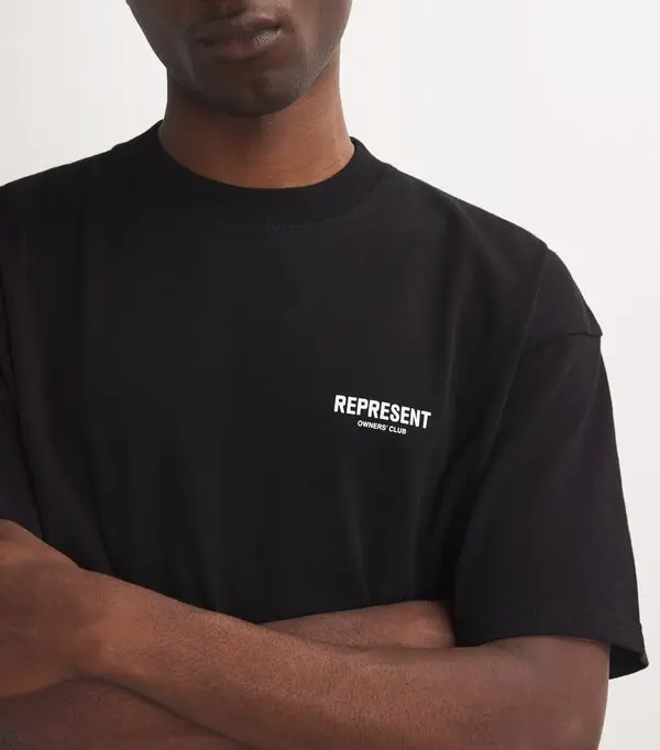 REPRESENT Owners Club T-shirt - Black