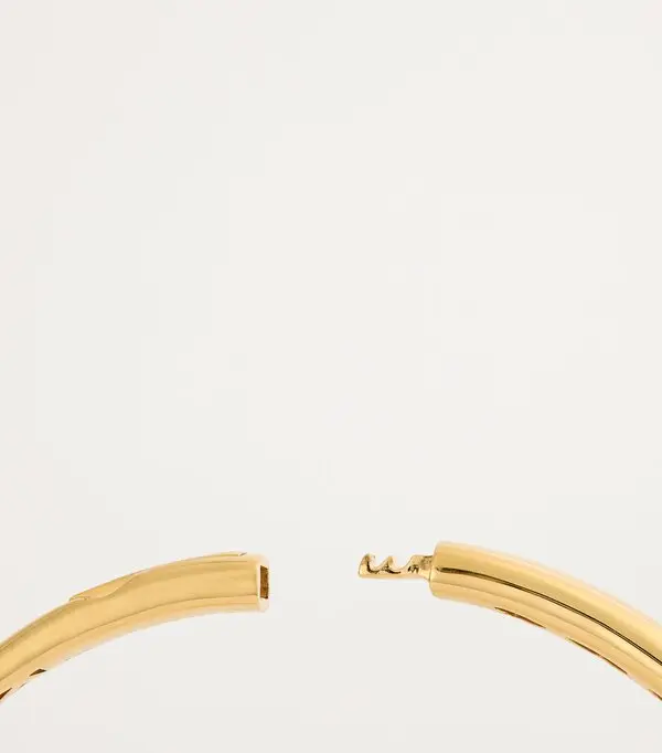 PERSEE 18k Yellow Diamond Bangle