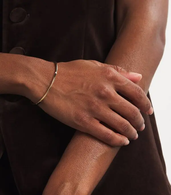 PERSEE 18kt Yellow & Diamond Bangle