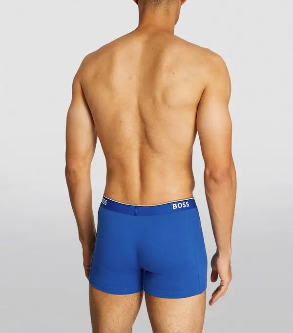 BOSS Stretch-cotton Logo Trunks