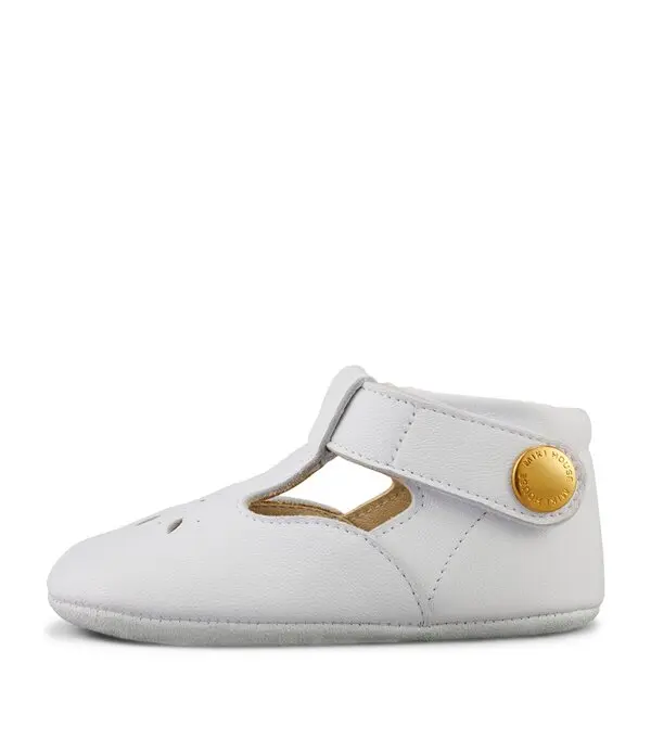 MIKI HOUSE Leather Shoes - White