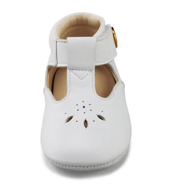 MIKI HOUSE Leather Shoes - White