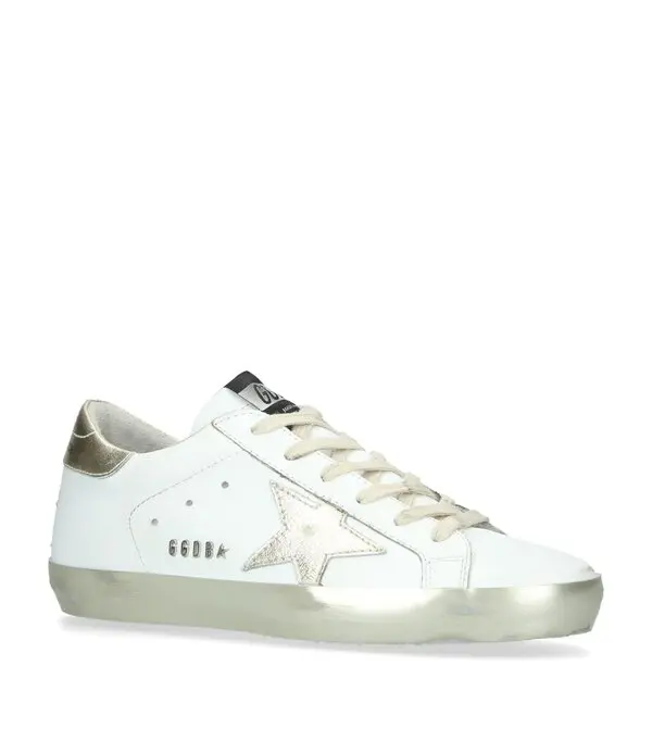 GOLDEN GOOSE Metallic Superstar Low Top Sneakers