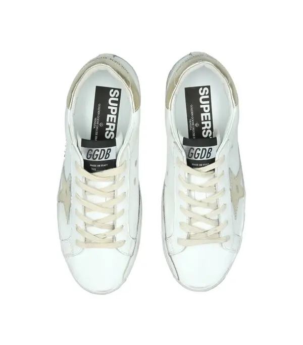 GOLDEN GOOSE Metallic Superstar Low Top Sneakers