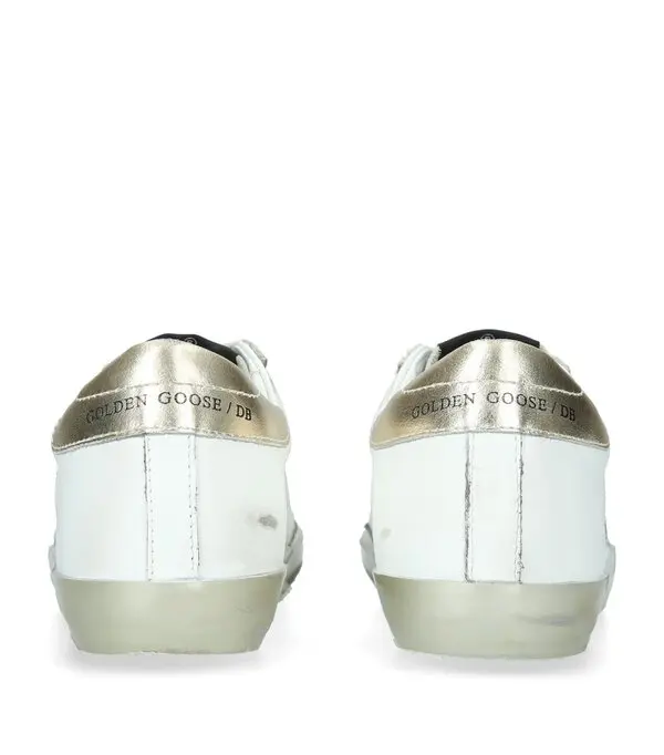 GOLDEN GOOSE Metallic Superstar Low Top Sneakers