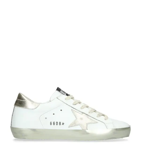 GOLDEN GOOSE Metallic Superstar Low Top Sneakers