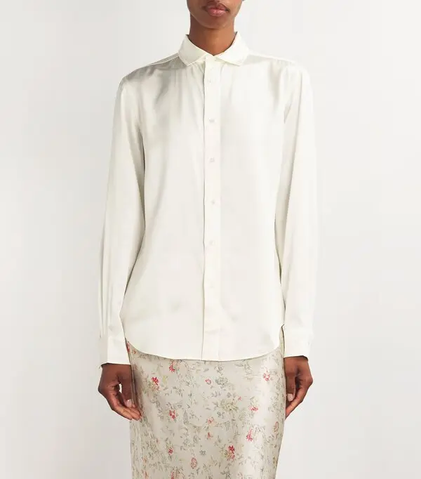 Polo Ralph Lauren Mulberry Silk Shirt
