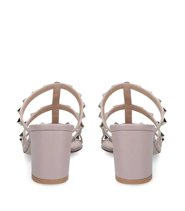 Valentino Garavani Rockstud Mule Sandals - Nude