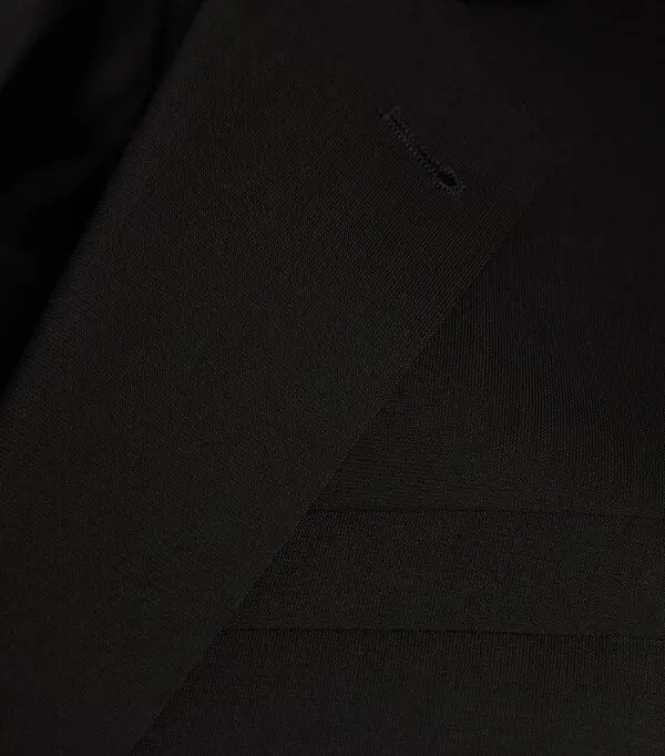 Giorgio Armani Wool Blazer - Black