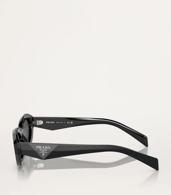 Prada Acetate Sunglasses - Black