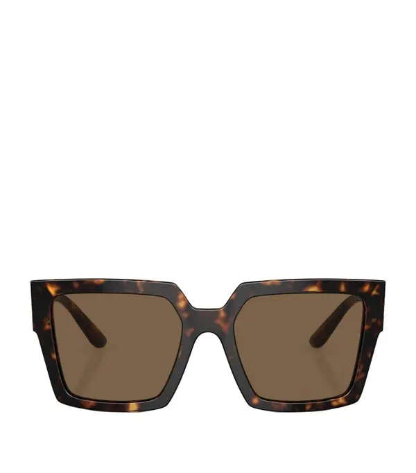 Dolce & Gabbana Tortoiseshell Square Sunglasses - Brown