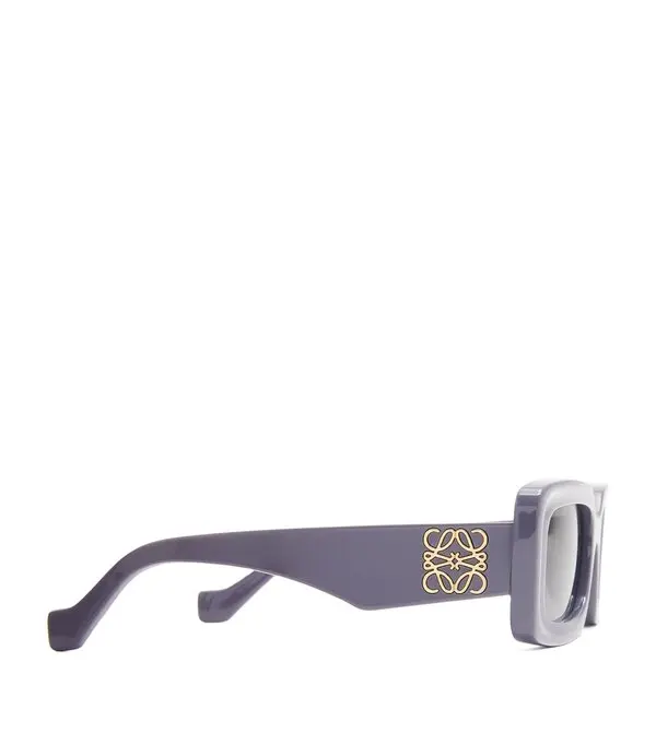 Loewe Rectangular Frame Sunglasses - Brown