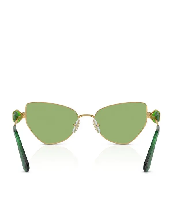 SWAROVSKI Crystal-embellished Cat-eye Sunglasses