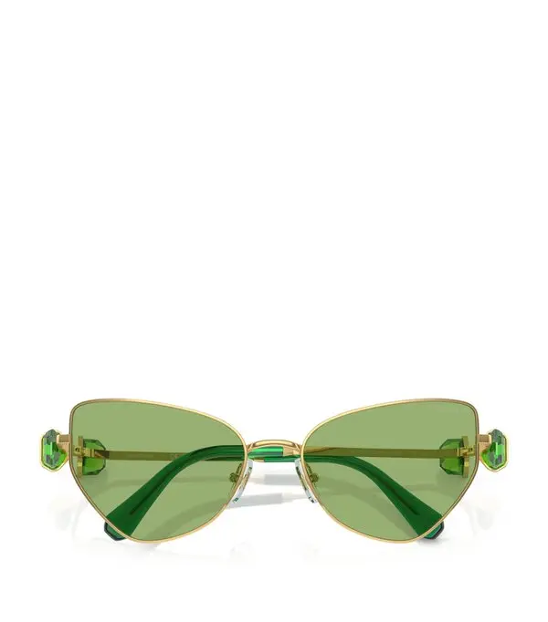SWAROVSKI Crystal-embellished Cat-eye Sunglasses