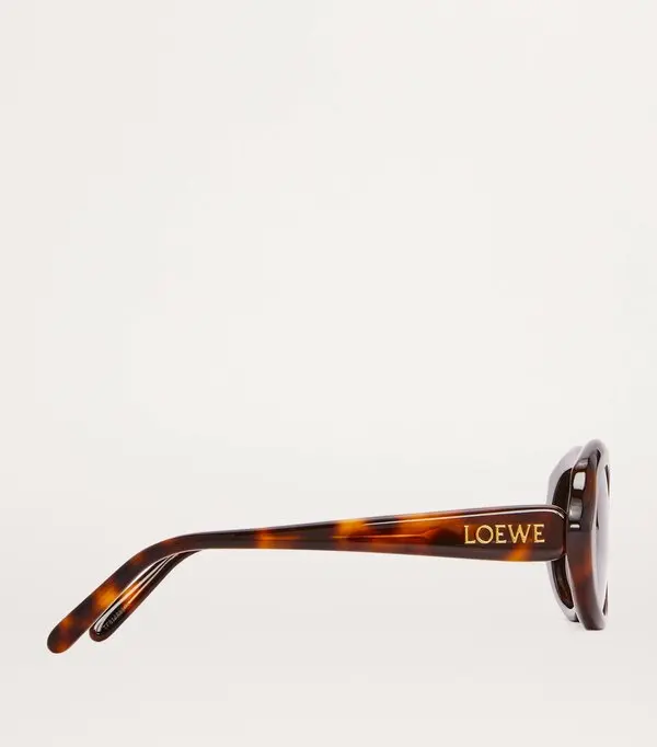 Loewe Mini Oval Sunglasses - Brown