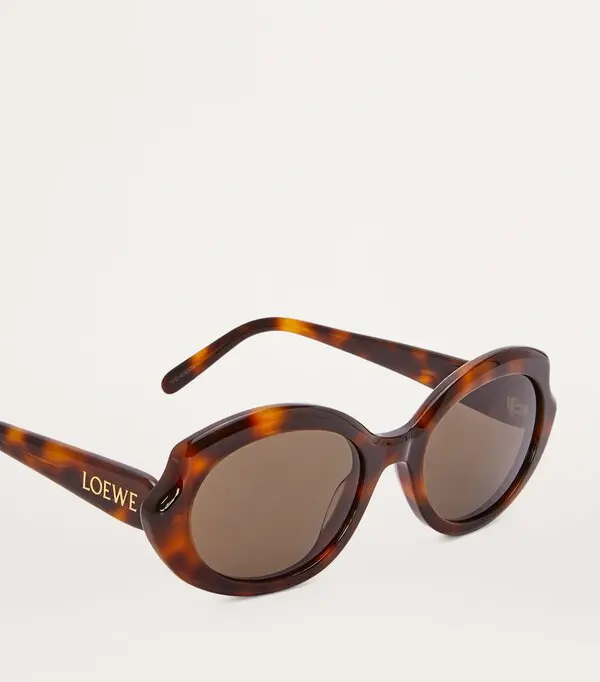 Loewe Mini Oval Sunglasses - Brown