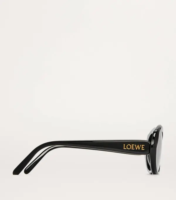Loewe Thin Mini Oval Sunglasses