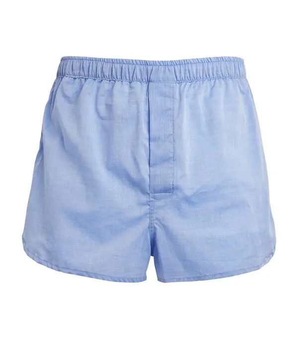 Derek Rose Amalfi Boxer Shorts - Blue