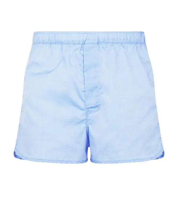 Derek Rose Amalfi Boxer Shorts - Blue