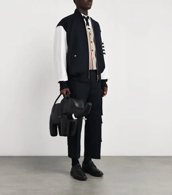 Thom Browne 4-bar Stripe Shirt - White