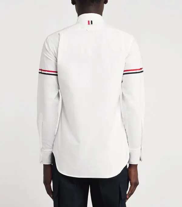 Thom Browne 4-bar Stripe Shirt - White