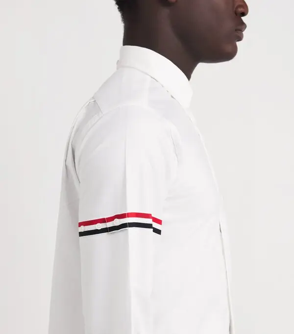 Thom Browne 4-bar Stripe Shirt - White