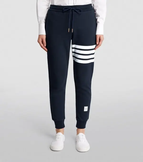 Thom Browne 4-bar Stripe Joggers - Navy