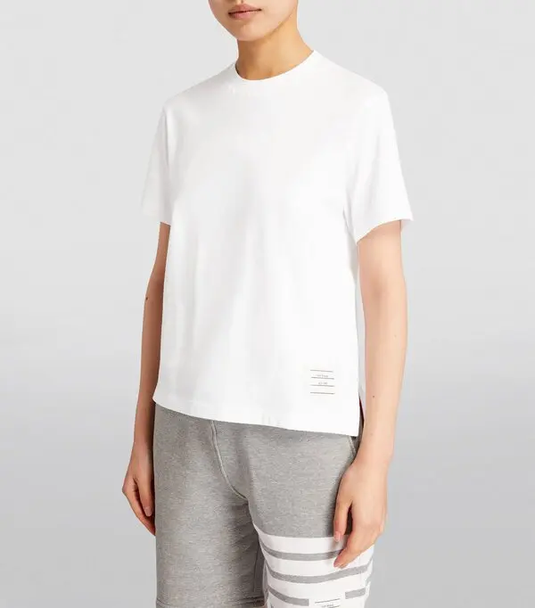 Thom Browne Patch Detail T-shirt - White