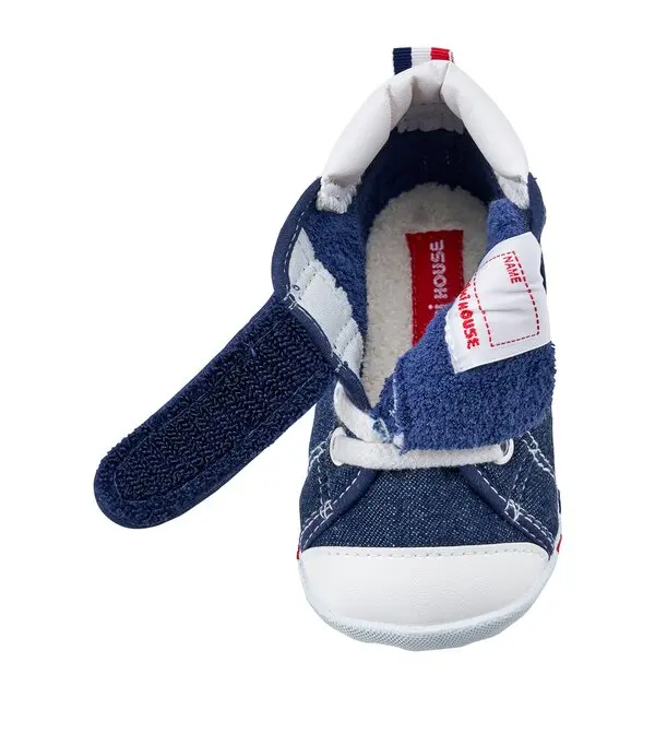 MIKI HOUSE Velcro High-top Sneakers