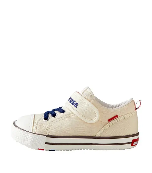 MIKI HOUSE Velcro Low-top Sneakers - White