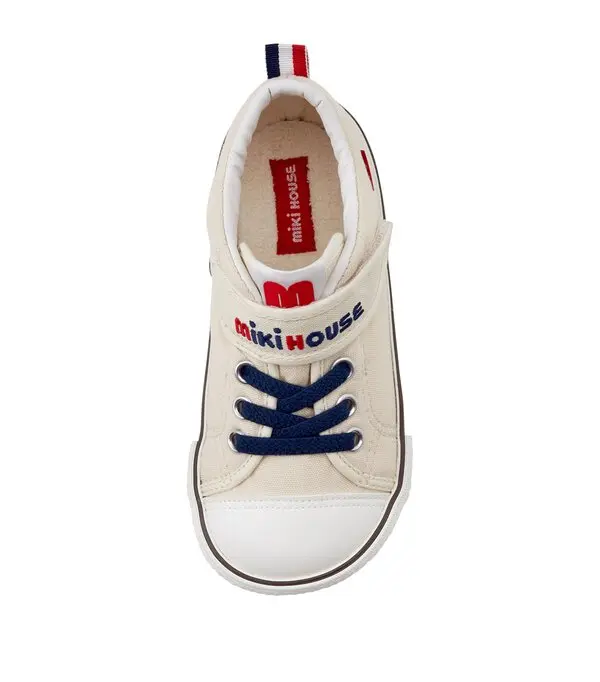 MIKI HOUSE Velcro Low-top Sneakers - White
